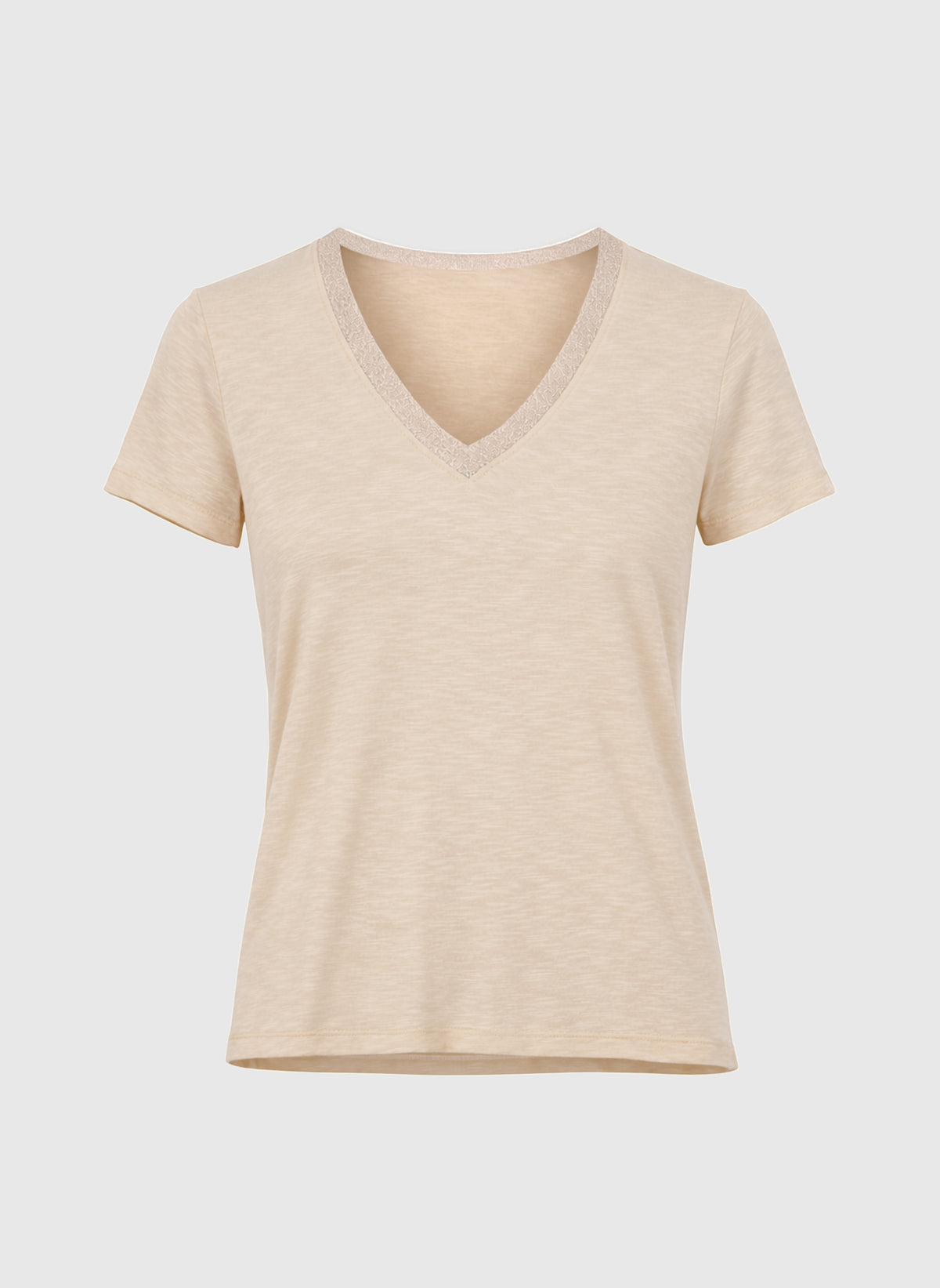 T-SHIRT TERRY sable